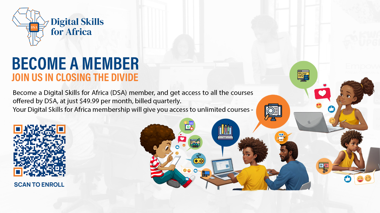 Become a Member - Digital Skills for Africa